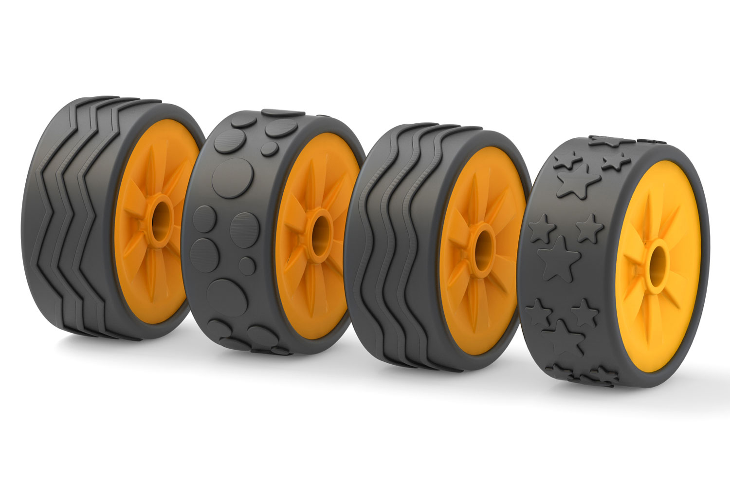 Giant Sand & Paint Rollers Pack of 4 - The Freckled Frog, Carson ...